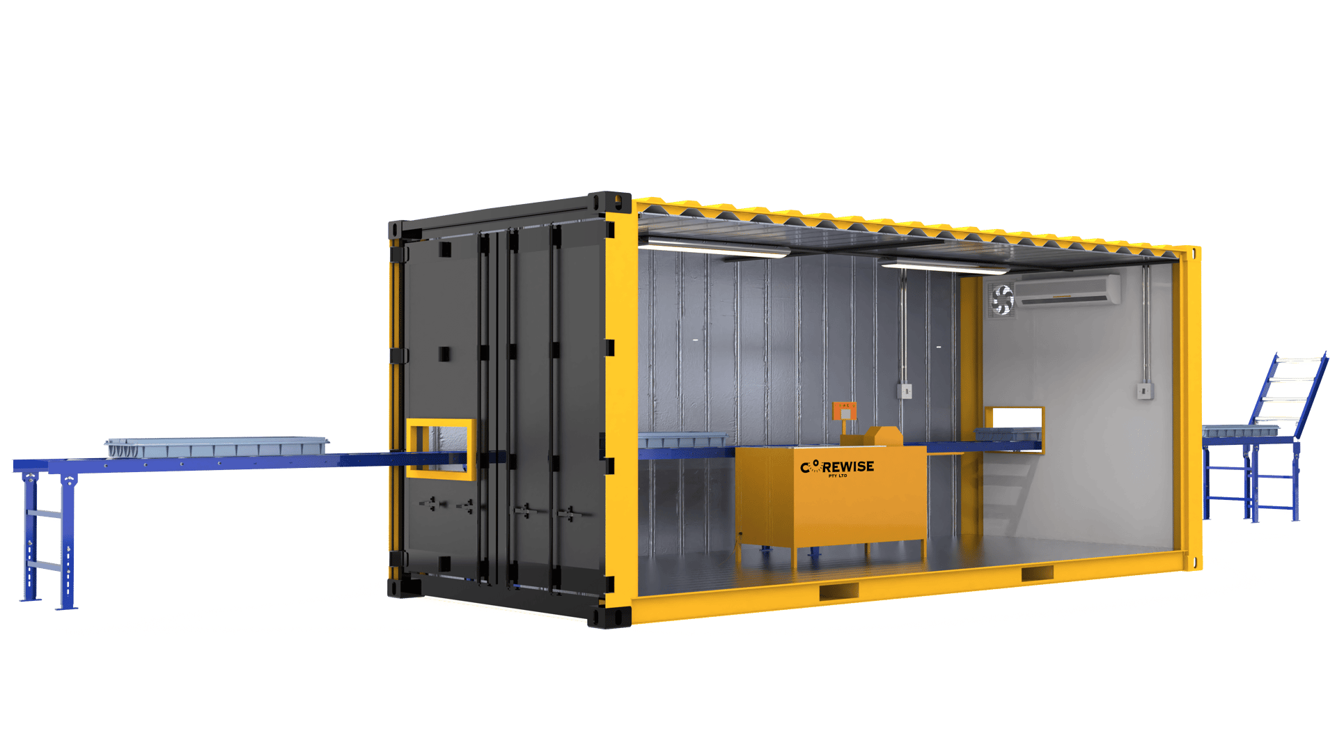Discoverer® Core Cutting Facility | Safe Space Just for Cutting Core