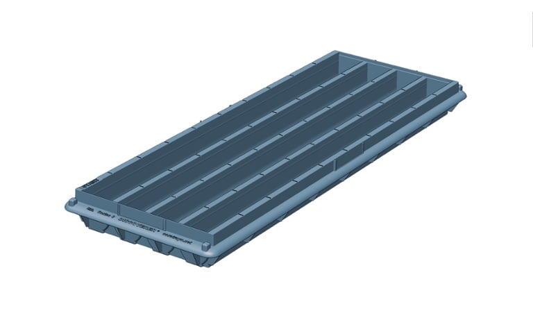 Discoverer® Series 3 Recycled Plastic Core Tray